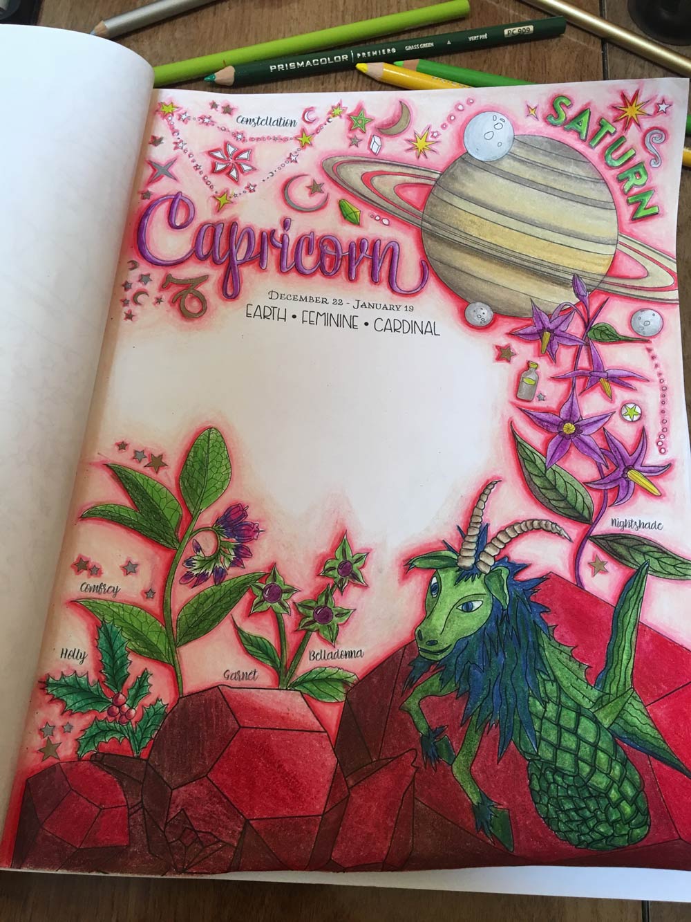 Capricorn-Coloring-Book-2.11 - Coloring Book of Shadows
