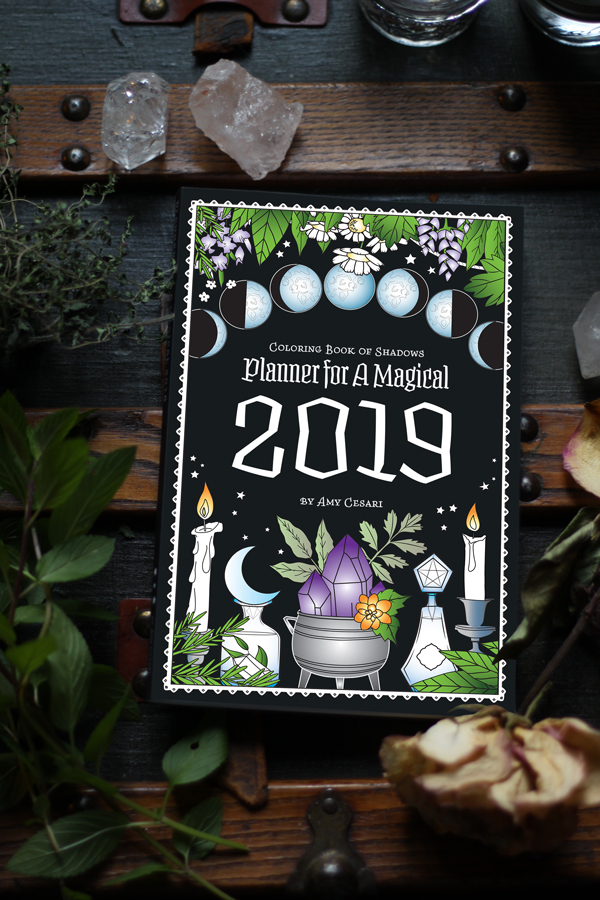 2019-Planner-01 - Coloring Book of Shadows