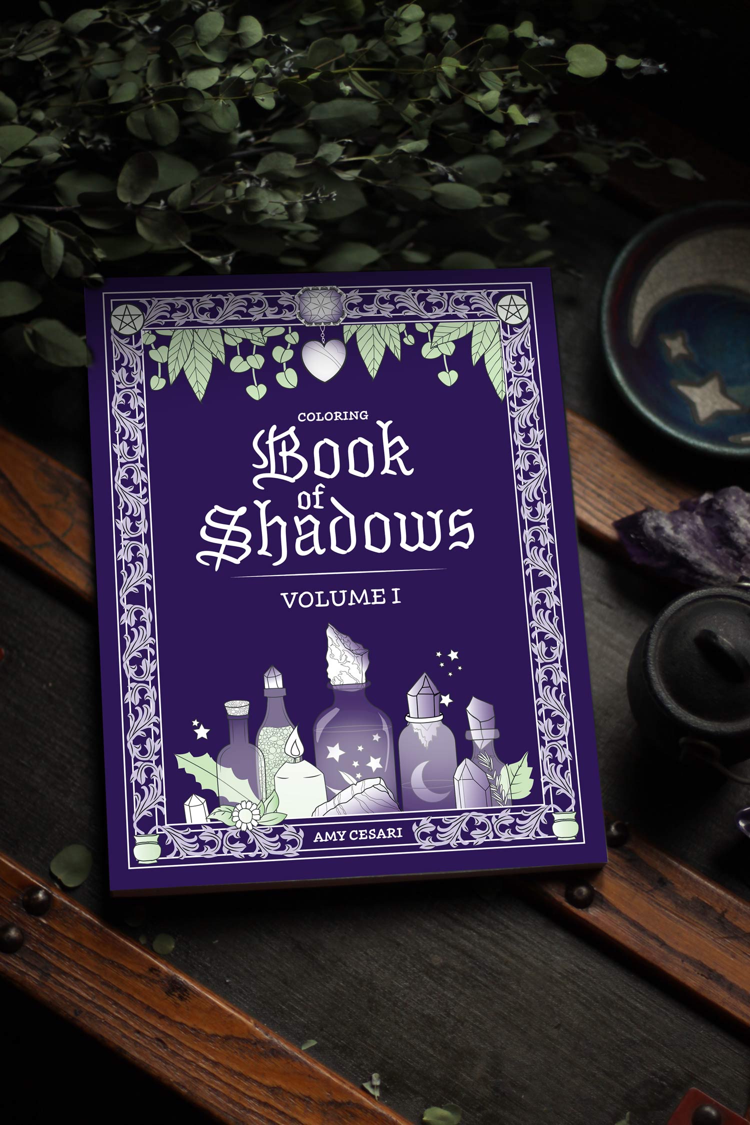 "Coloring Book of Shadows" gets a new cover! - Coloring Book of Shadows